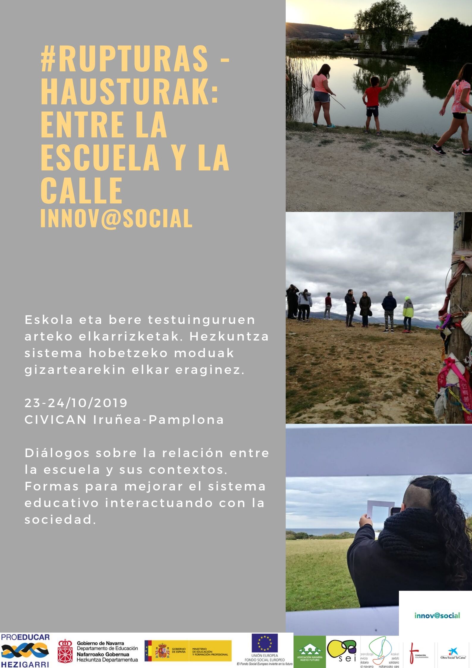 #RUPTURAS#HAUSTURAK: entre la escuela y la calle – Laboeduca